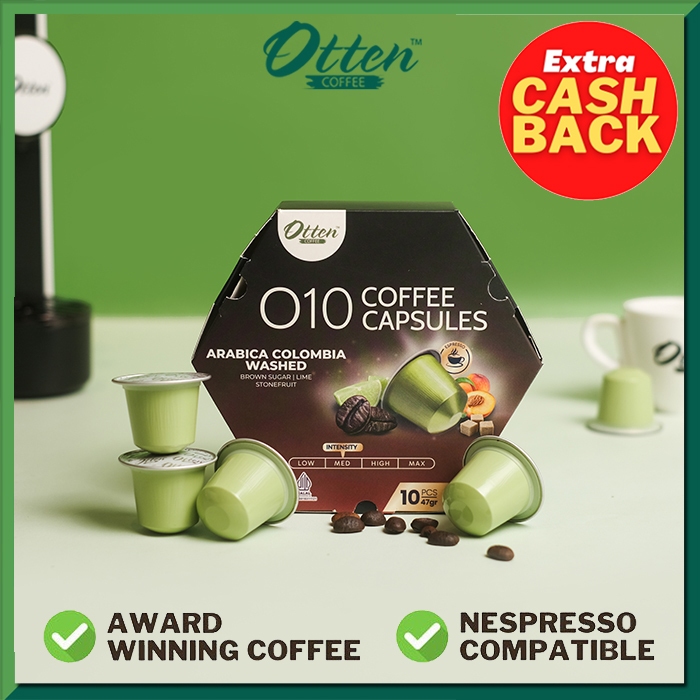 Jual Kopi Kapsul - O10 Arabica Colombia Coffee Capsule | Kapsul ...