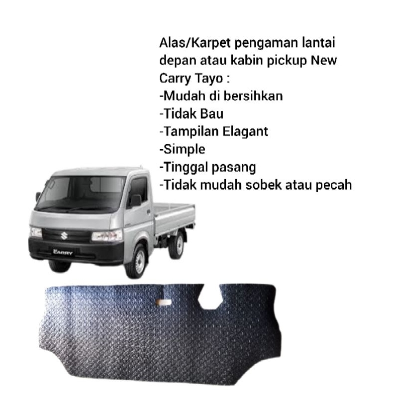 Jual ALAS / KARPET PENGAMAN LANTAI DEPAN NEW CARRY TAYO | Shopee Indonesia