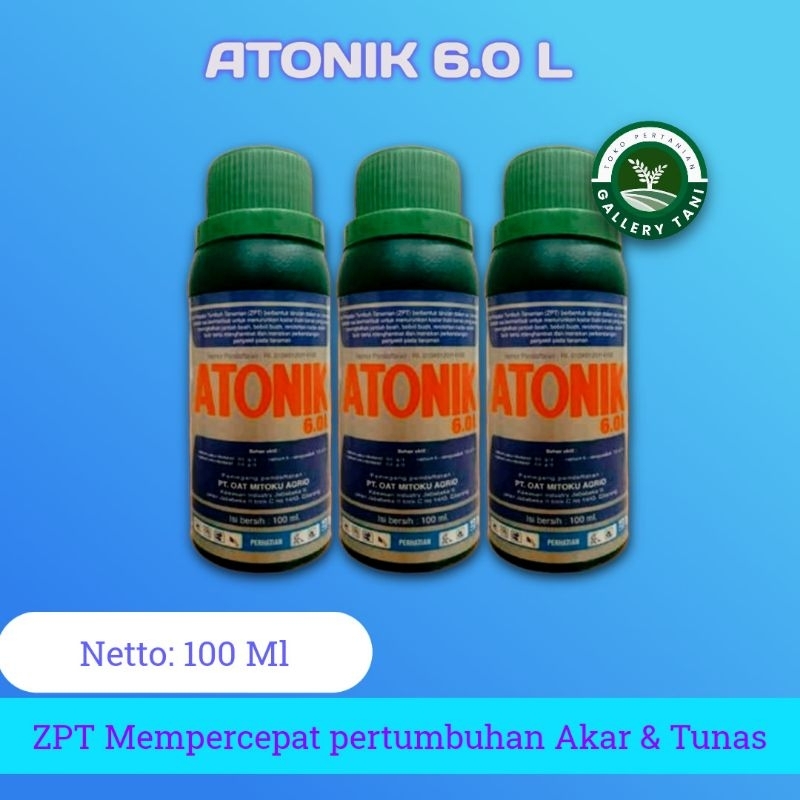 Jual Atonik 6.0 L 100 ml ZPT zat pengatur tumbuhan 100 ml | Shopee ...