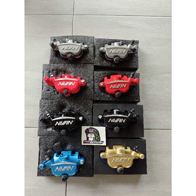 Jual KALIPER 2 PISTON SAMURAI NISSIN KANAN DAN KIRI UNIVERSAL UNTUK SEMUA MOTOR | Shopee Indonesia