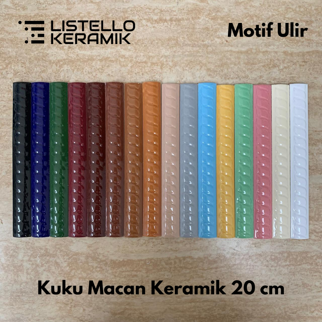 Jual Bon-Bon Motif Polos Ulir 20 cm - Kuku Macan Murah / List Keramik Granite Bon-Bon | Shopee ...