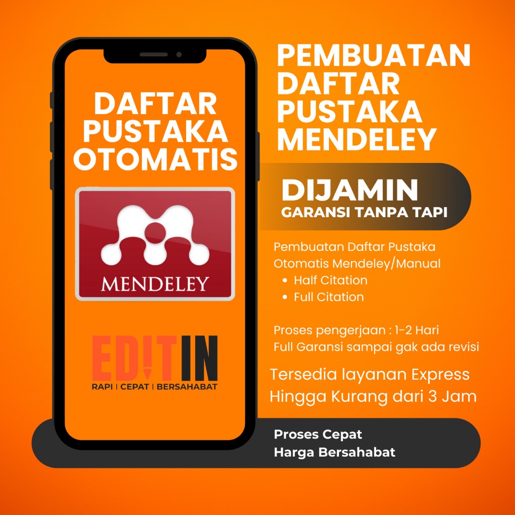 Jual Daftar Pustaka Mendeley Otomatis | Daftar Pustaka Manual ...