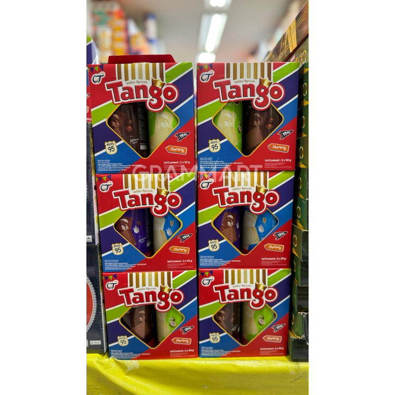 Jual TANGO Wafer 2X50g Tin Gift Set Paket Parcel Hampers Kue Kering ...