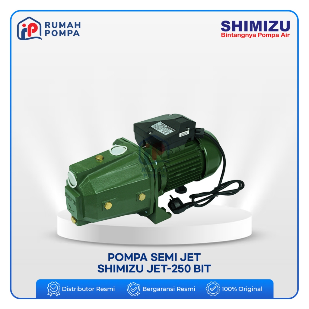 Jual POMPA AIR SHIMIZU SEMI JET 250 BIT ORIGINAL | Shopee Indonesia