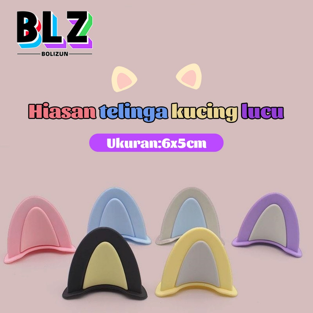 Jual BOLIZUN ACCESSORIES HELM KUPING KUCING HELMET CAT CUTE | Shopee ...