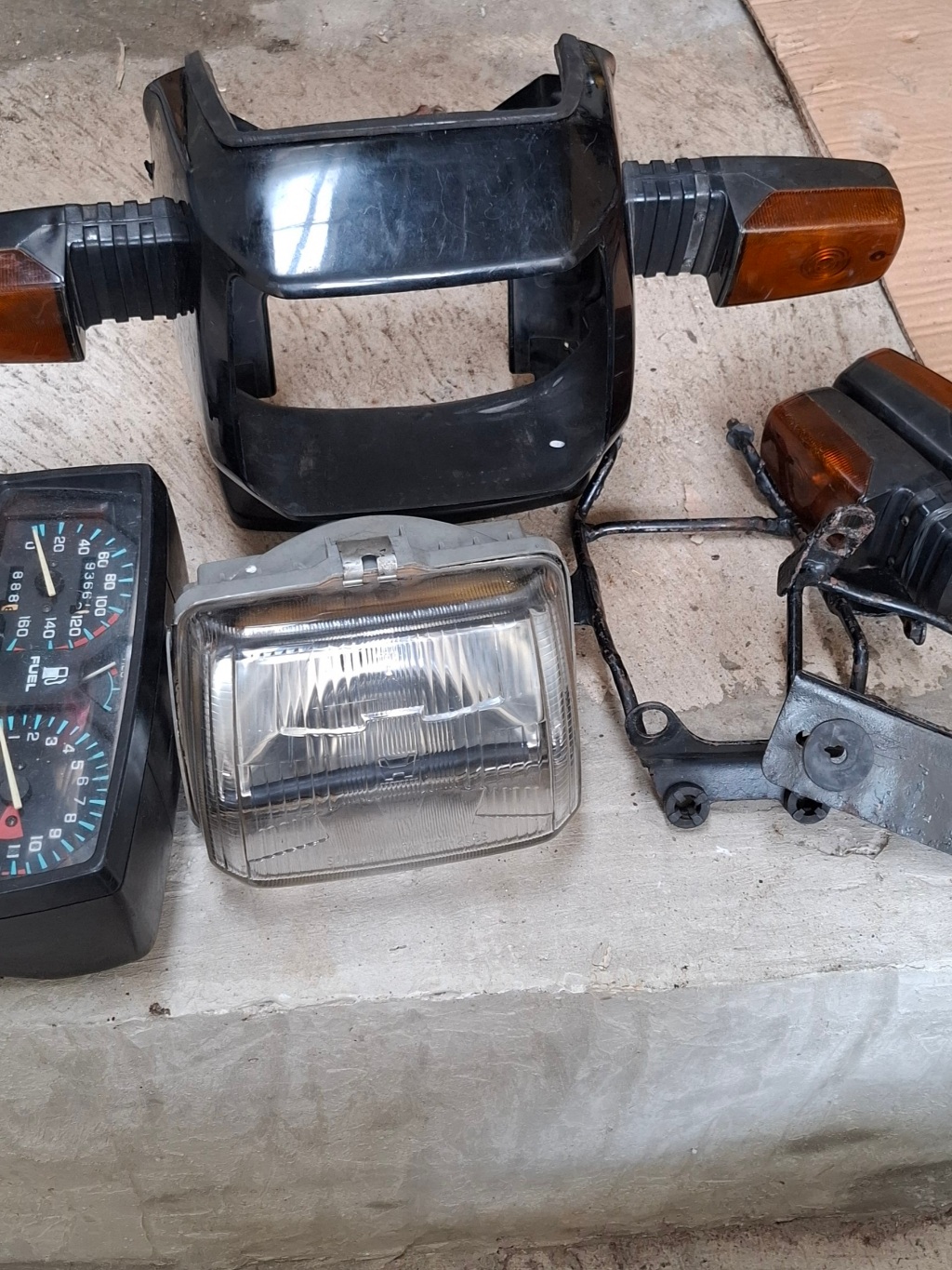 Jual Lampu depan set sen gl max gl pro original copotan asli | Shopee ...