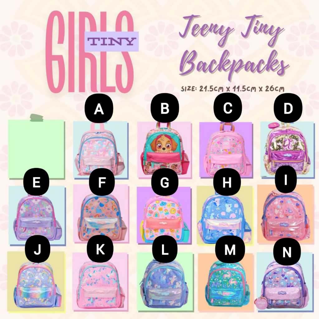 Jual F AND X TEENY TINY BACKPACKS FOR GIRLS AND BOYS | Shopee Indonesia