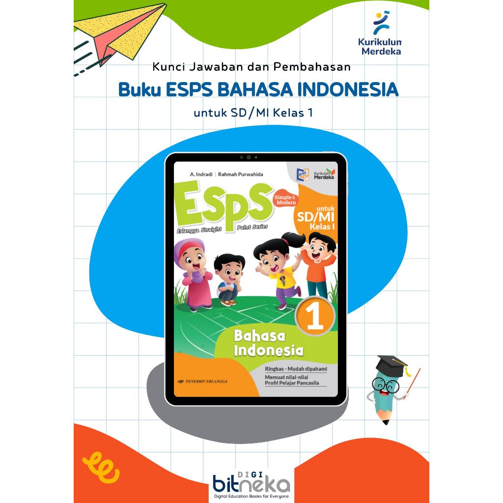 Jual Kunci Jawaban Buku ESPS Bahasa Indonesia SD/MI Kelas 1 Kurikulum Merdeka-Erlangga | Shopee ...