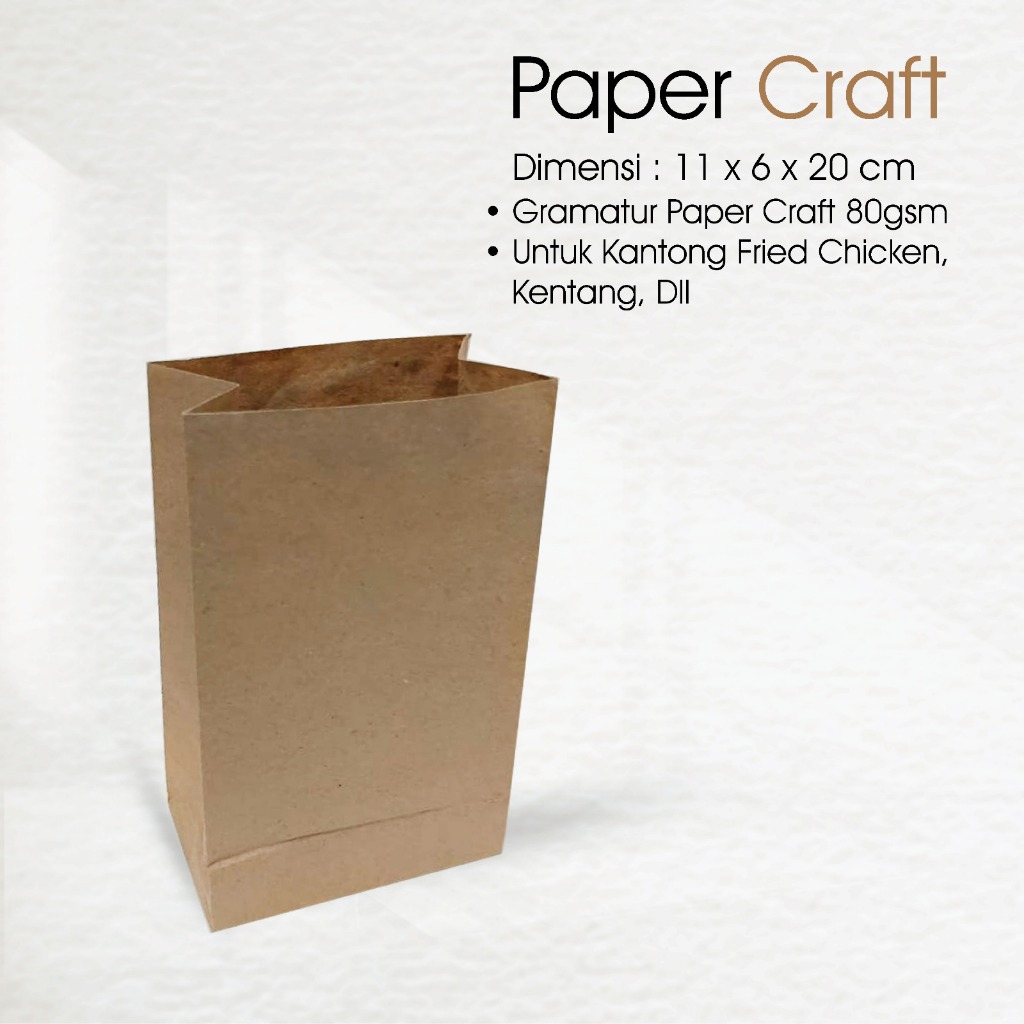 Jual Kantong Kertas Coklat, Paper Bag Coklat, kantong kertas samson ...