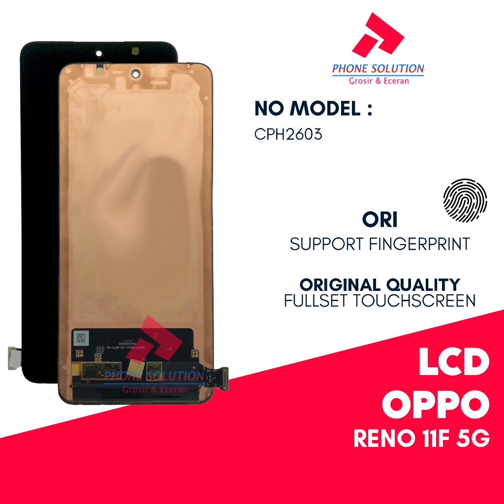 Jual LCD Oppo Reno 11F 5G - Fingerprint Fullset Touchscreen | Shopee ...