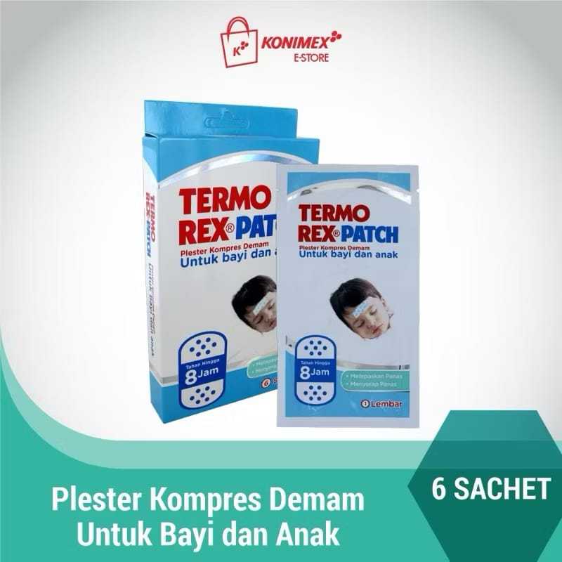 Jual TERMOREX Patch Plester Kompres Anak | Kompres Demam | Shopee Indonesia
