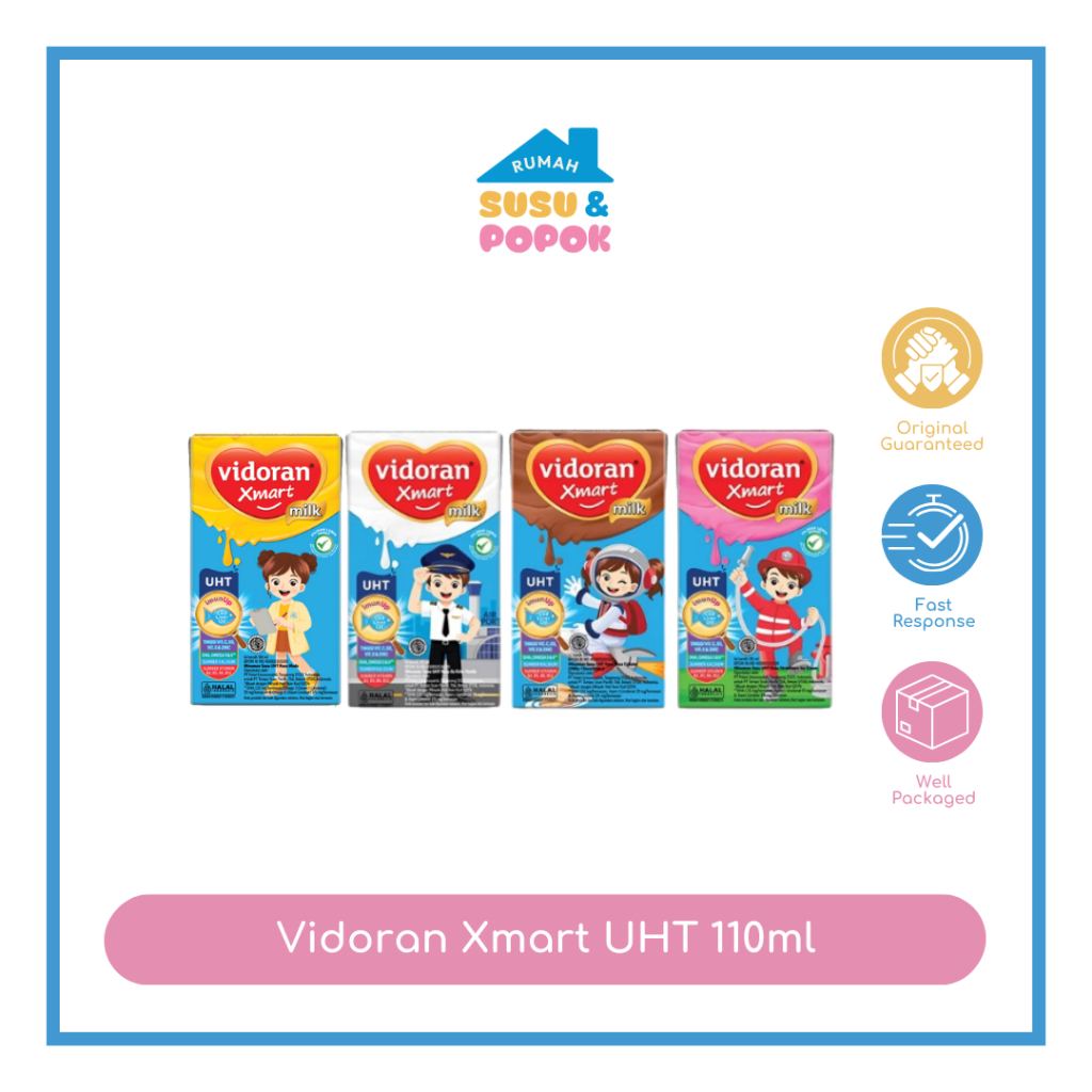 Jual Vidoran Xmart UHT 110ml | Shopee Indonesia