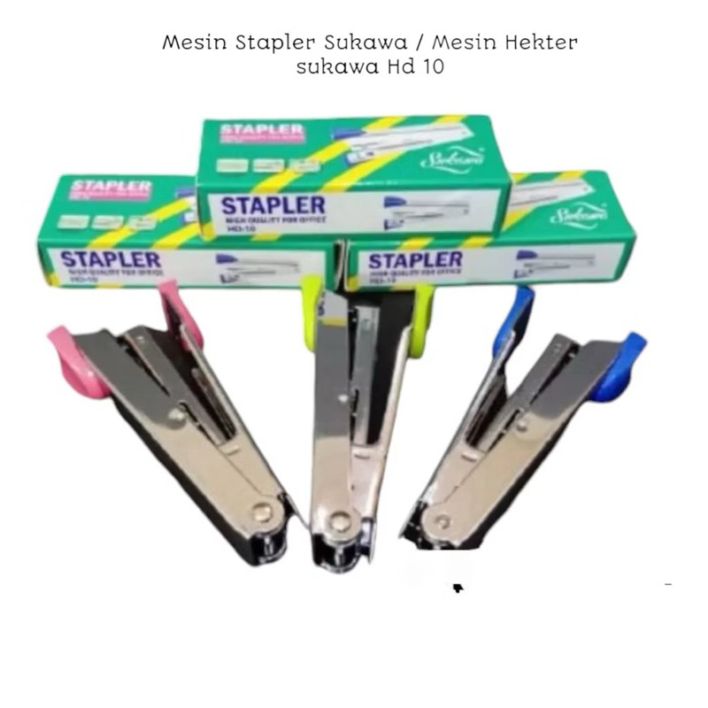Jual Mesin Stapler Sukawa / Mesin Hekter sukawa Hd 10 / Steples ...