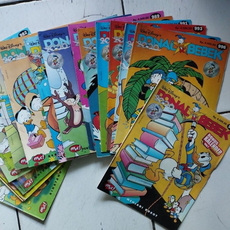 Jual Majalah Donal Bebek TAHUN 2000 (Edisi hampir urut) | Shopee Indonesia