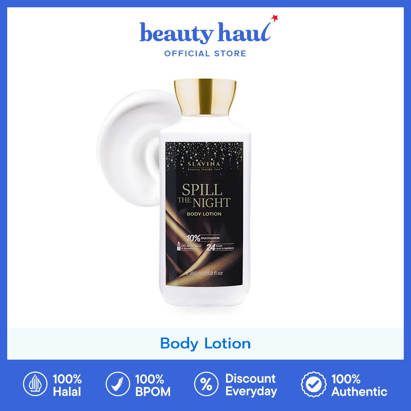 Jual SLAVINA Body Lotion Spill The Night 350 Ml | Shopee Indonesia