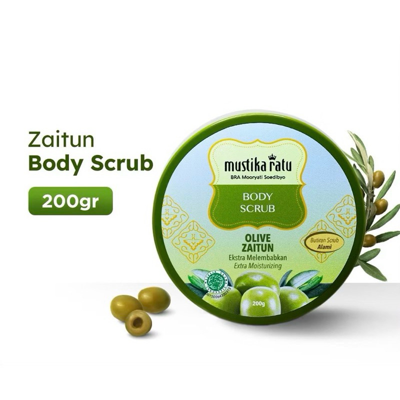 Jual Mustika Ratu Body Scrub Zaitun 200g | Shopee Indonesia