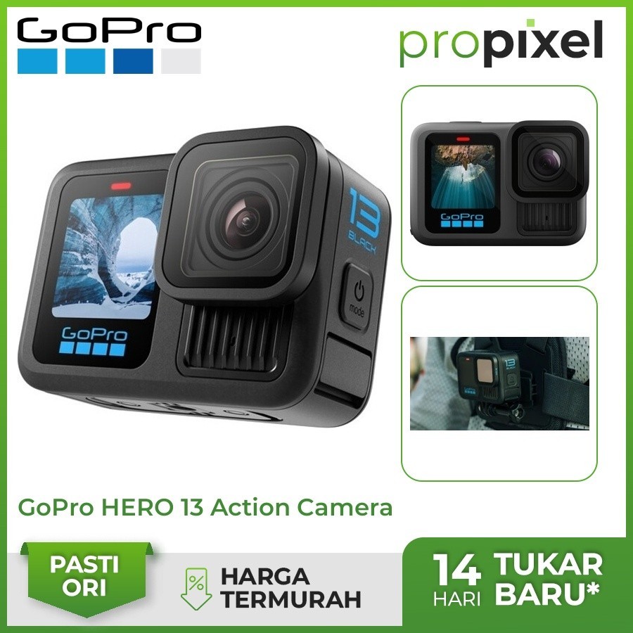 Jual GoPro HERO 13 Black Action Camera Go Pro HERO13 Garansi Resmi | Shopee Indonesia
