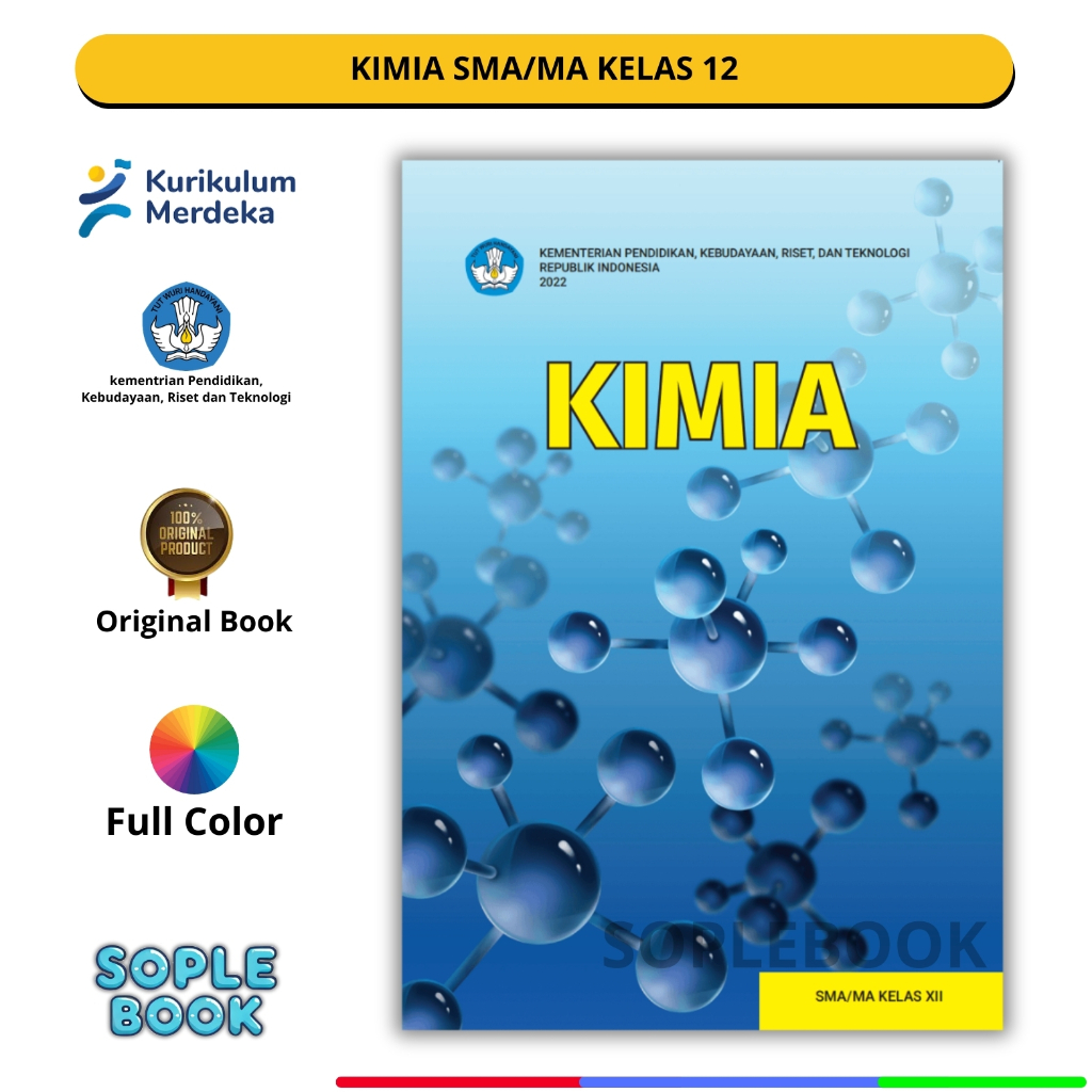 Jual Buku Kimia untuk SMA/MA Kelas 12 XII Kurikulum Merdeka Kemdikbudristek | Shopee Indonesia