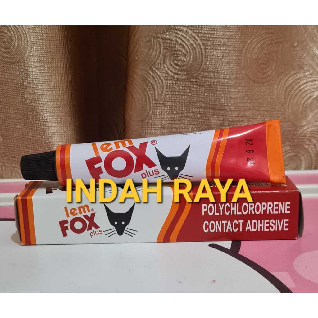 Jual Lem Fox Plus kuning stick odol 20gr Polychloroprene Contant ...