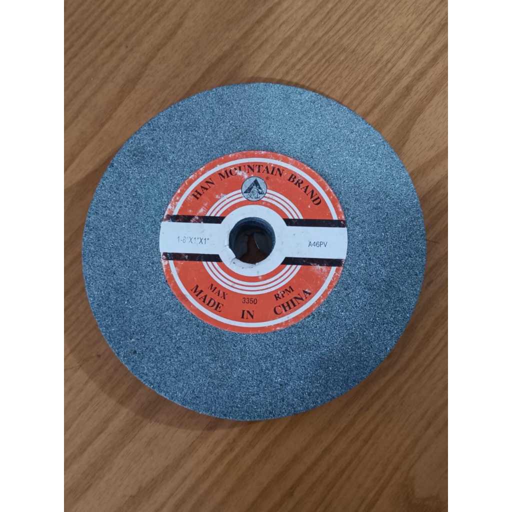 Jual Batu Poles Asah Gerinda Duduk 8" Batu Asah Tebal | Shopee Indonesia