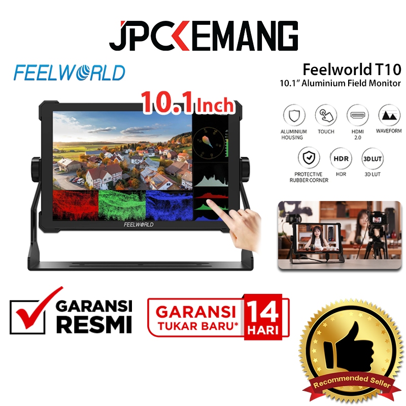 Jual Feelworld T10 10.1" Inch 4K Aluminium Touchscreen Field Monitor ...