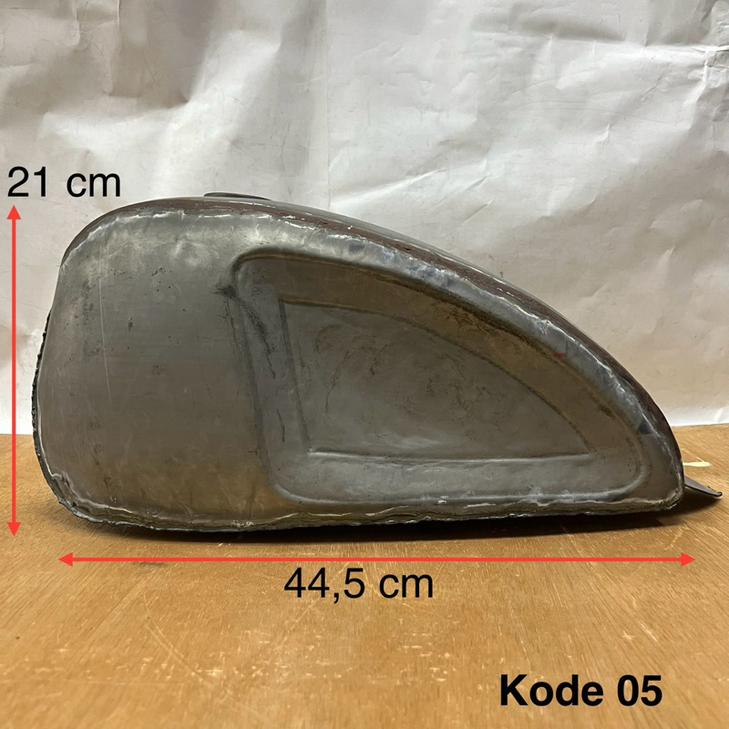 Jual Tangki Japstyle Caferacer Custom Mentah Galvanis GL CB TIGER ...