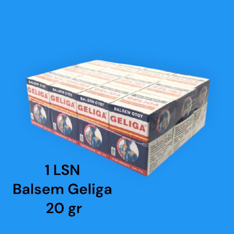 Jual Balsem Otot Geliga 20 gr 1 lsn | Shopee Indonesia