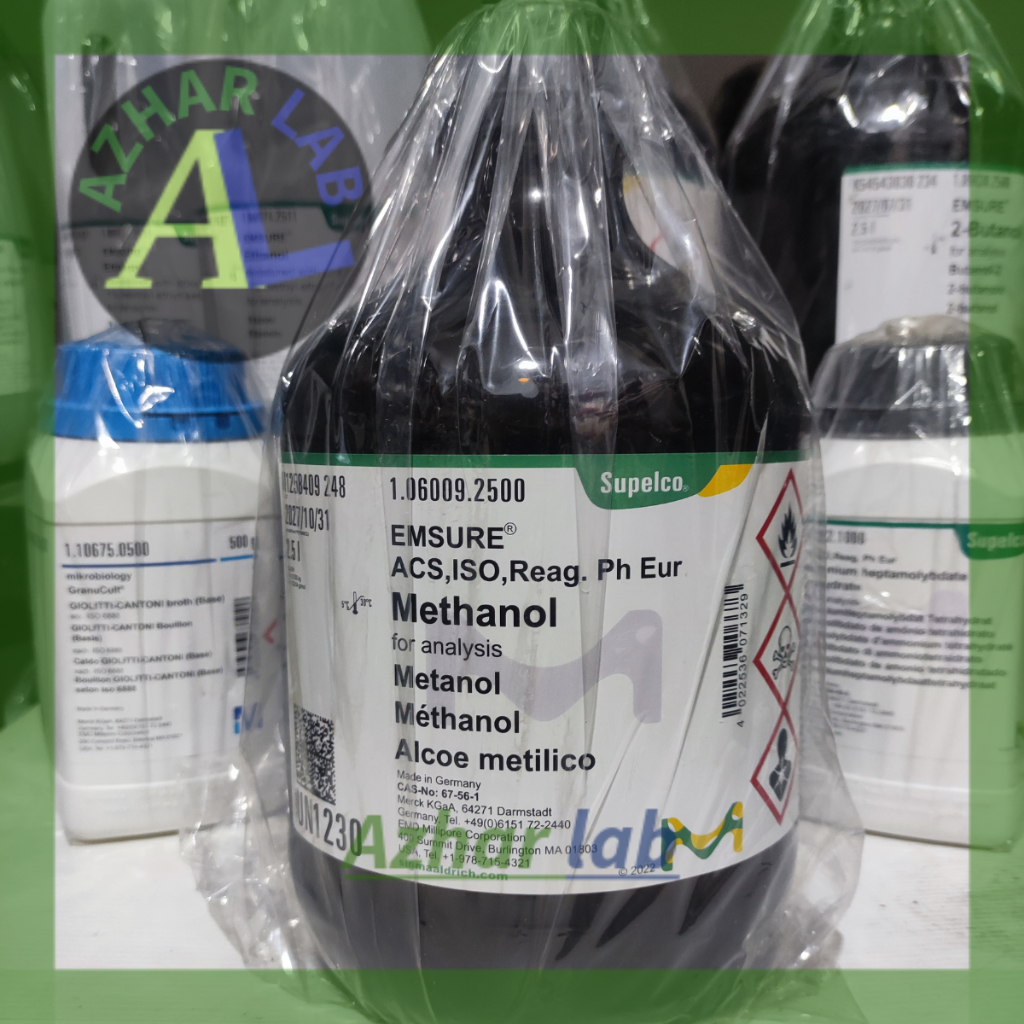 Jual Metanol 99,9% 2500 mL / Methanol Pro Analis / Metil Alkohol Merck 106009 / CH3OH | Shopee ...