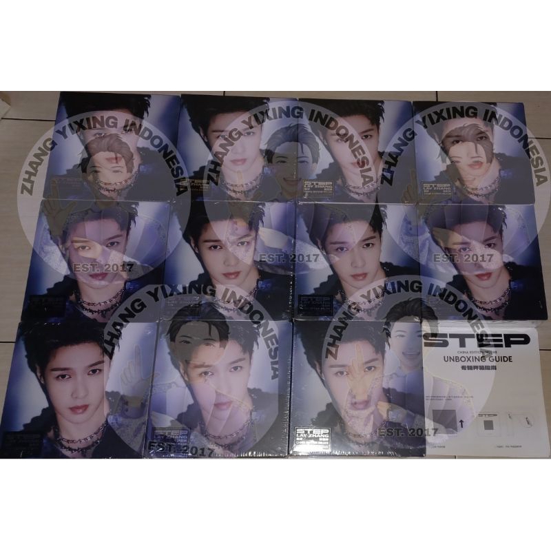 Jual CO ALBUM LAY ZHANG STEP | EAST WEST | KAITIAN | Shopee Indonesia