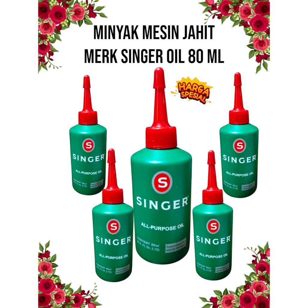 Jual Singer Oil / Minyak Singer 80 ml (Original) | Shopee Indonesia