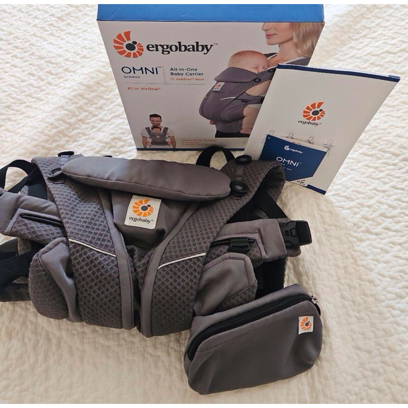 Jual Ergobaby Omni Breeze Graphite Grey | Shopee Indonesia