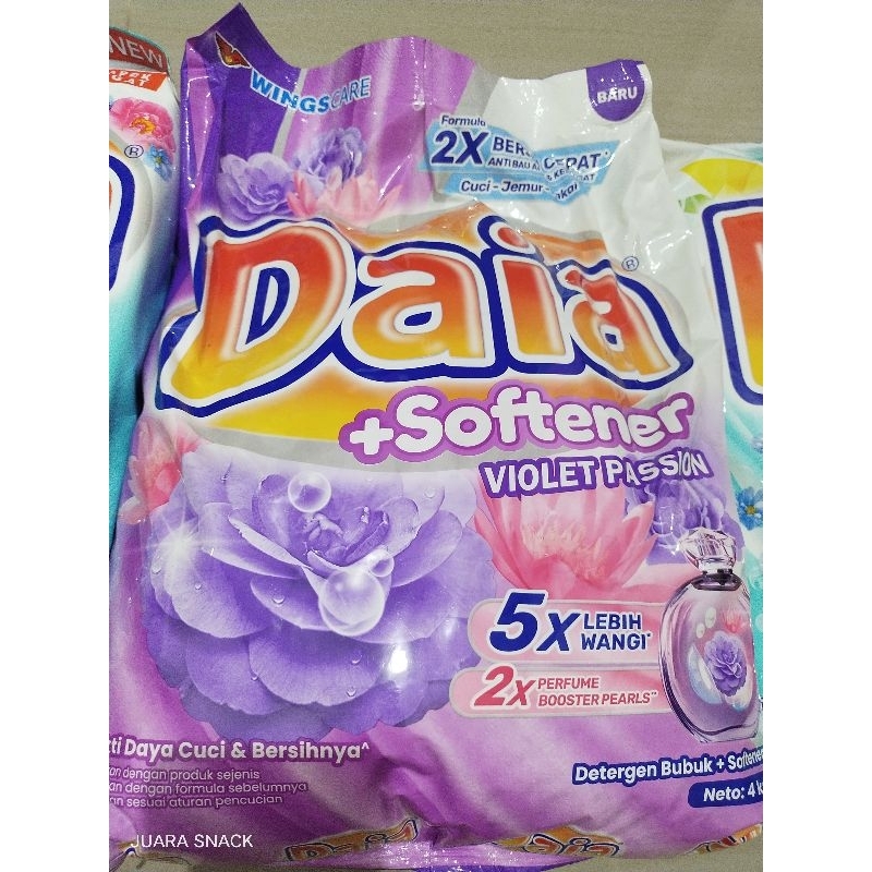 Jual DAIA VIOLET PASSION + SOFTENER 4KG | Shopee Indonesia