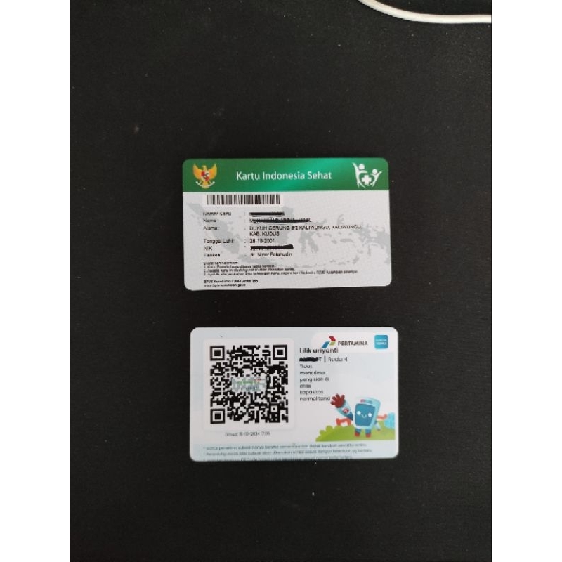 Jual Cetak Id Card PVC, My Pertamina, BPJS, KIS, NPWP, dll | Shopee ...