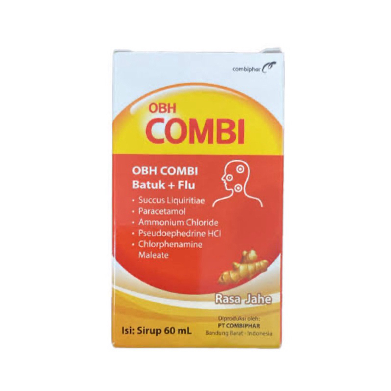 Jual OBH COMBI BATUK PLUS FLU JAHE 60 ML | Shopee Indonesia
