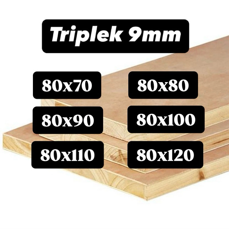 Jual Triplek 9Mm Terlengkap & Harga Terbaru April 2026 | Shopee Indonesia