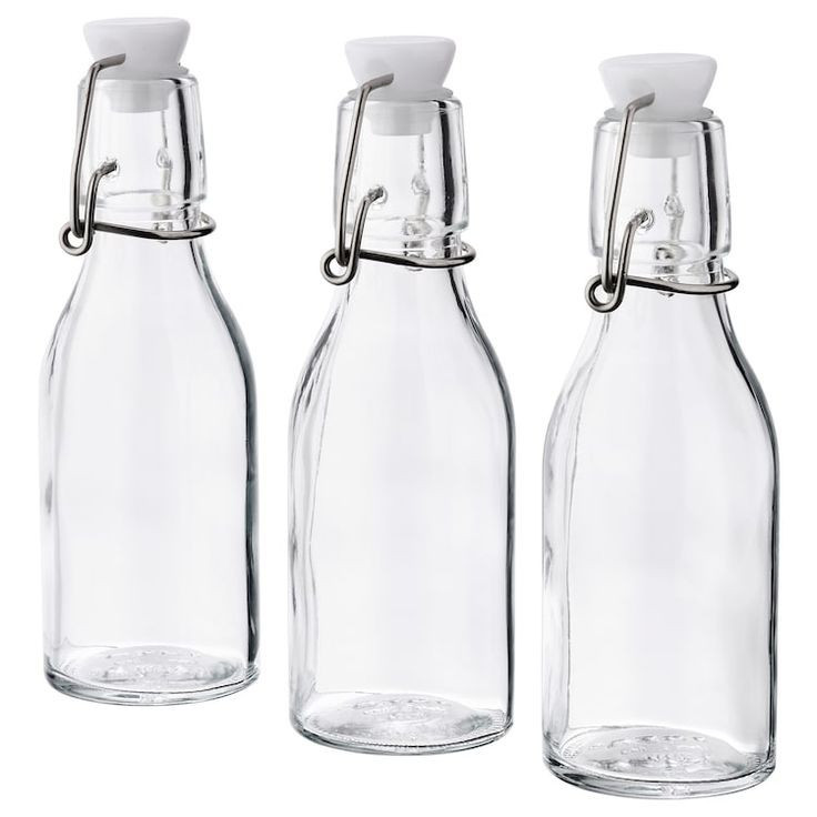 Jual / 6 ( enam) pcs 1000 ml swing kaca / botol swing kaca liq putih ...