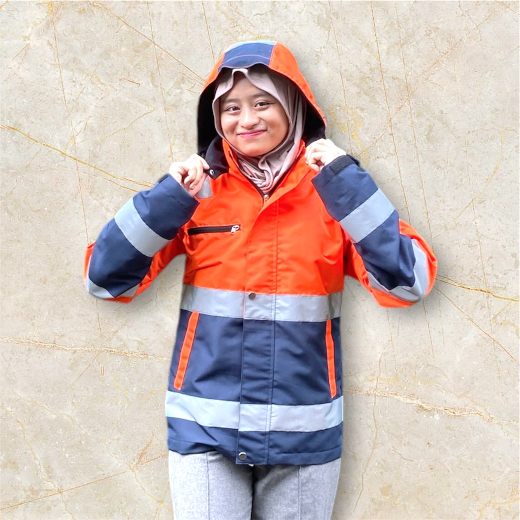 Jual Wearpack Safety Semi jaket safety jaket k3 jaket tambang custom ...