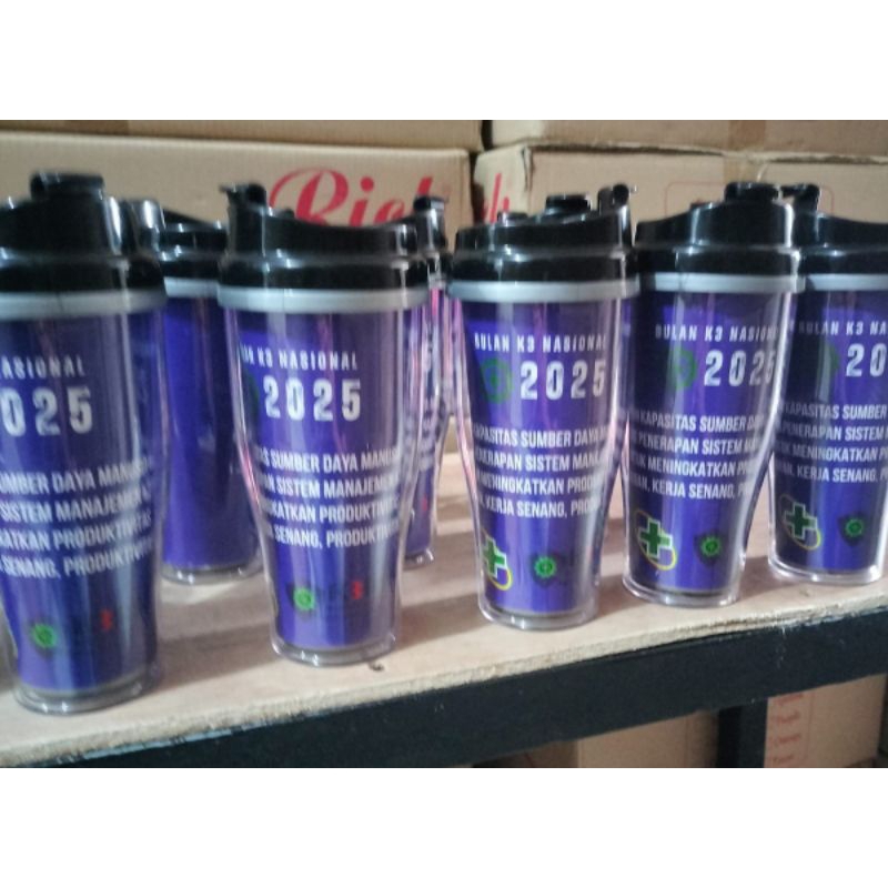 Jual Tumbler insert paper Tr200 plastik bpa free viral bisa custom buat ...