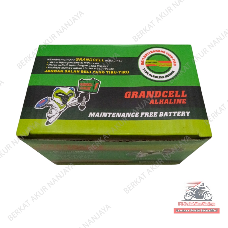 Jual Aki kering Motor Honda Vario 110 Beat Mio J Alkaline GrandCell ATZ ...