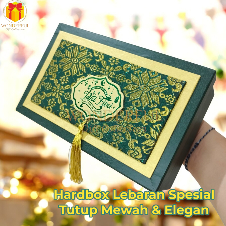 Jual Hardbox Lebaran Bantal Songket Rumbai Gift Box 25x15x8 RMD-BNT-SKT-PP | Shopee Indonesia
