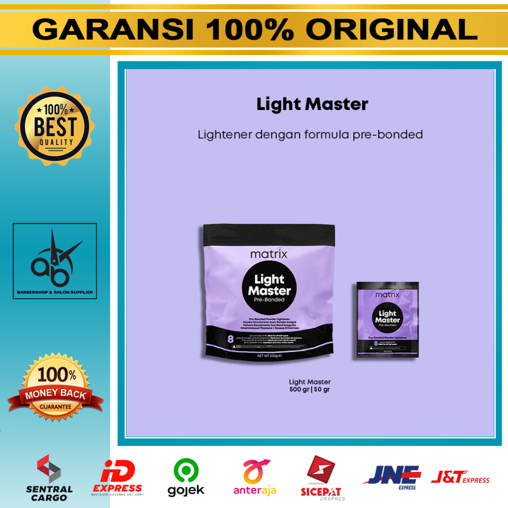 Jual Matrix Light Master Pre - Bonded 500 gram Bubuk Bleaching Kemasan Besar Cat Rambut Blonde ...
