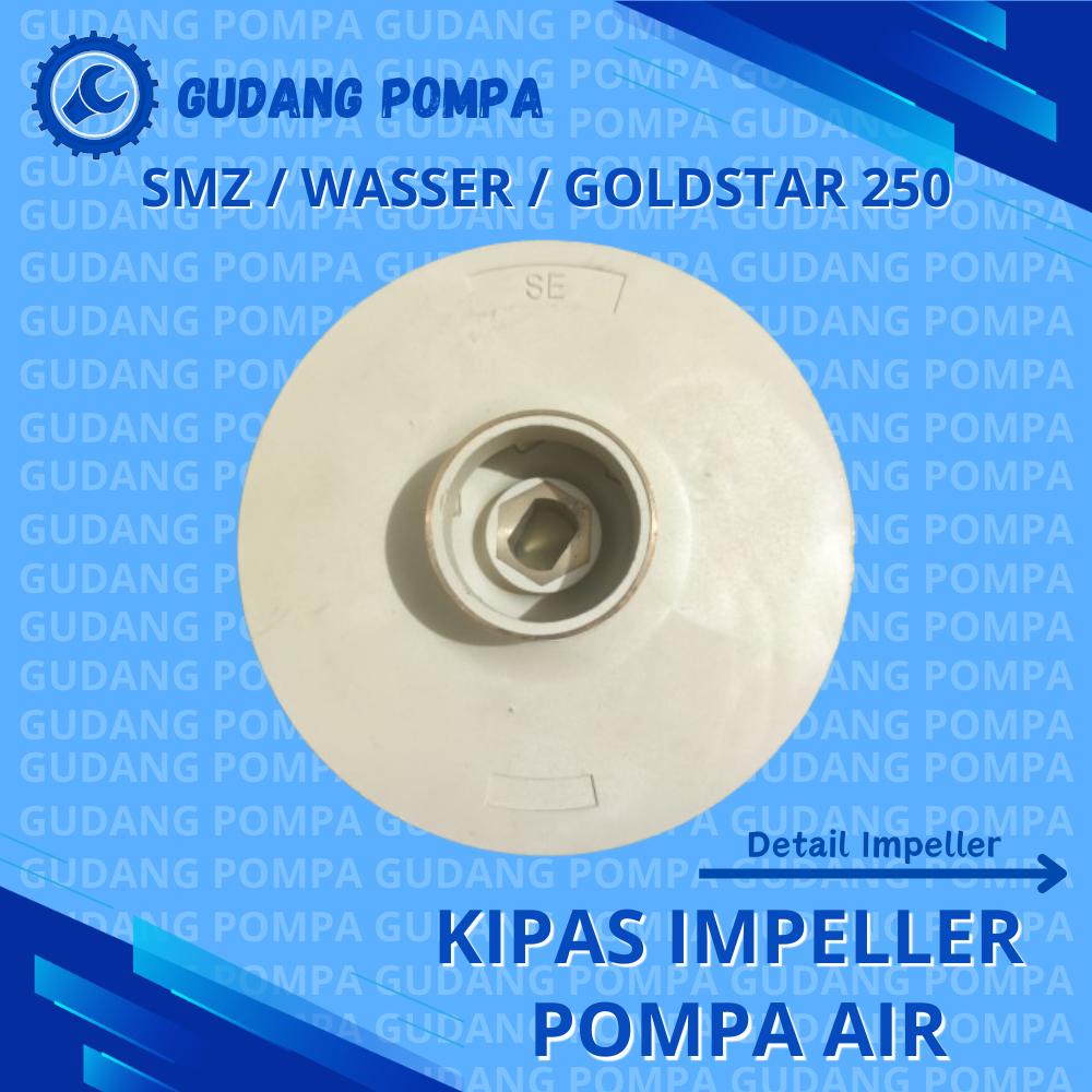 Jual impeller / Kipas Pompa Air JetPump Shimizu /Goldstar / Wasser PC ...