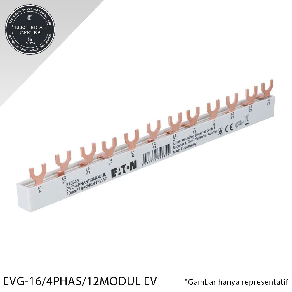 Jual EVG-16/4PHAS/12MODUL EV Busbars Eaton Moeller 291476 | Shopee ...
