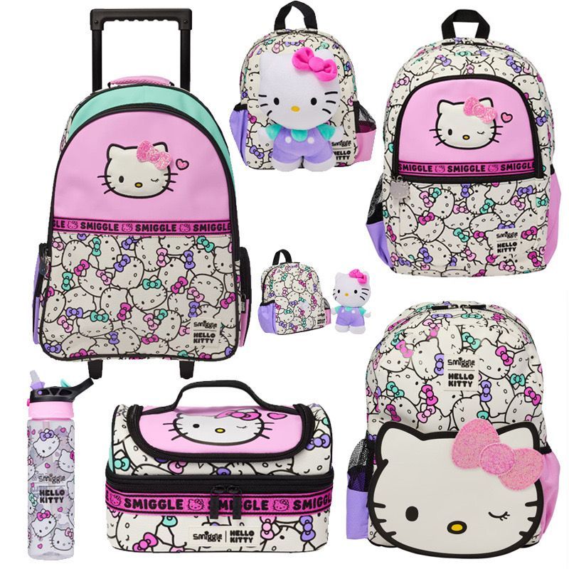 Jual Tas Smiggle Anak Perempuan Seri Hello Kitty Ransel Backpack ...