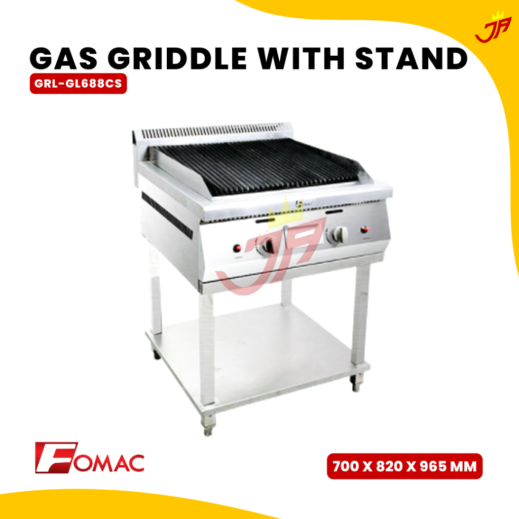 Jual FOMAC Gas Griddle with Stand GRL-GL688CS | Shopee Indonesia