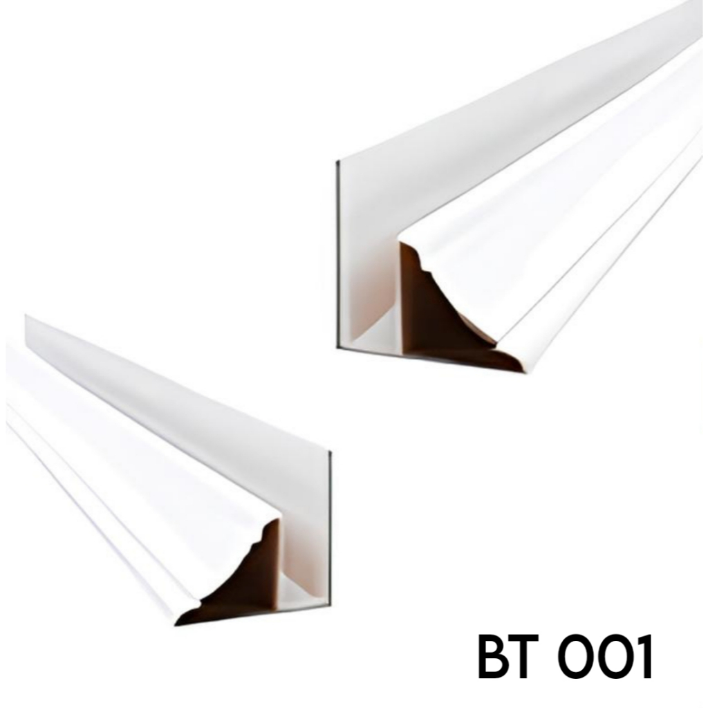 Jual List Tembok PVC List Profil PVC Kecil - Coklat dan Putih | Shopee ...