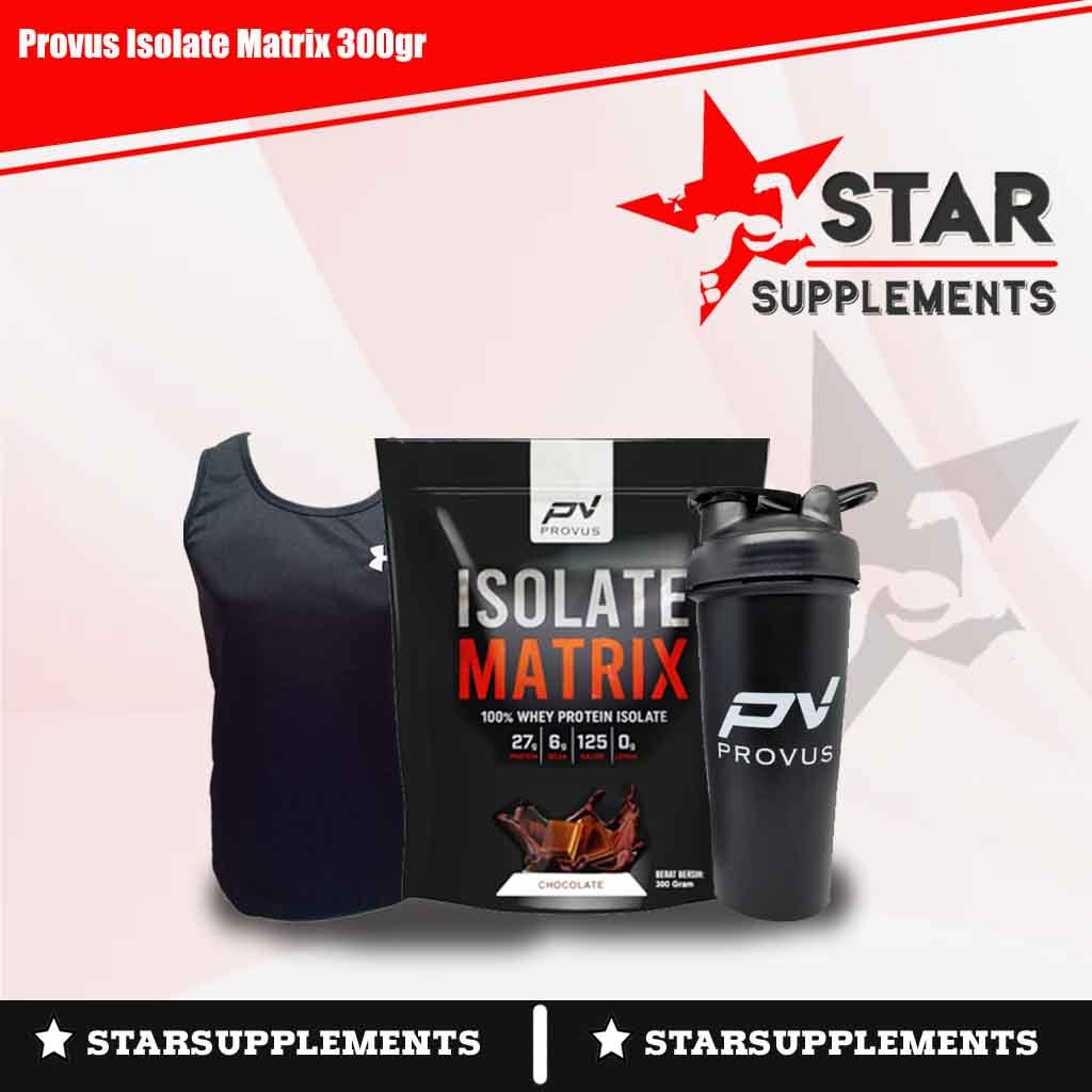 Jual Provus Isolate Matrix 300gr / Whey Protein Isolate BPOM | Shopee ...