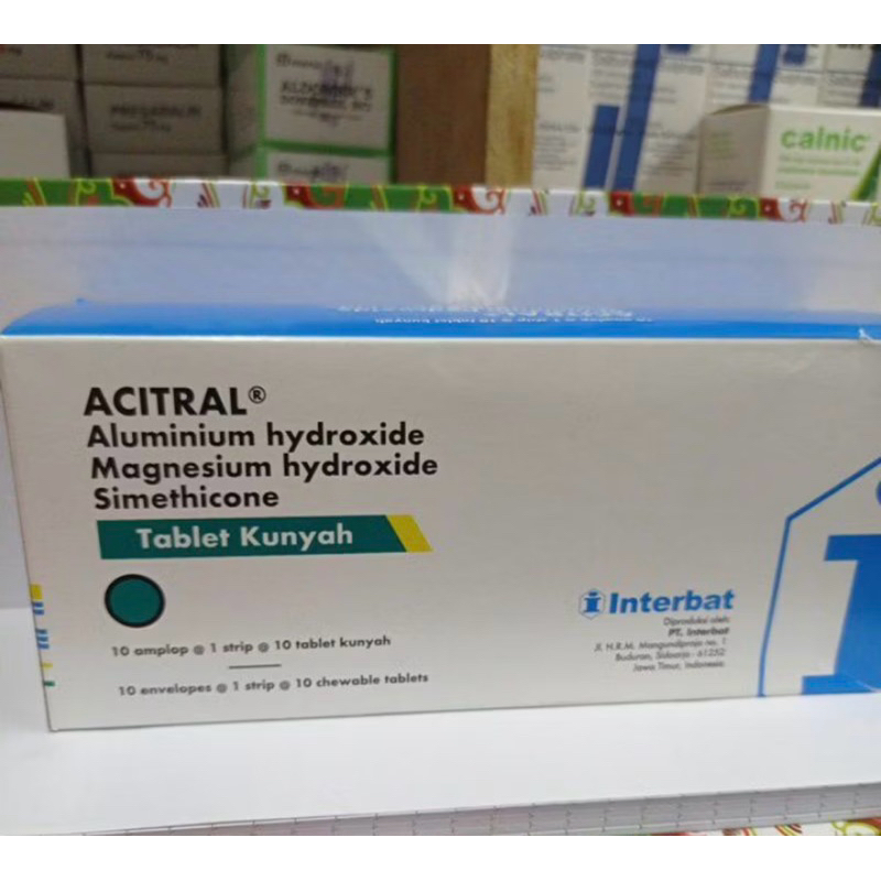 Jual Acitral Tablet Box isi 100 Tablet | Shopee Indonesia