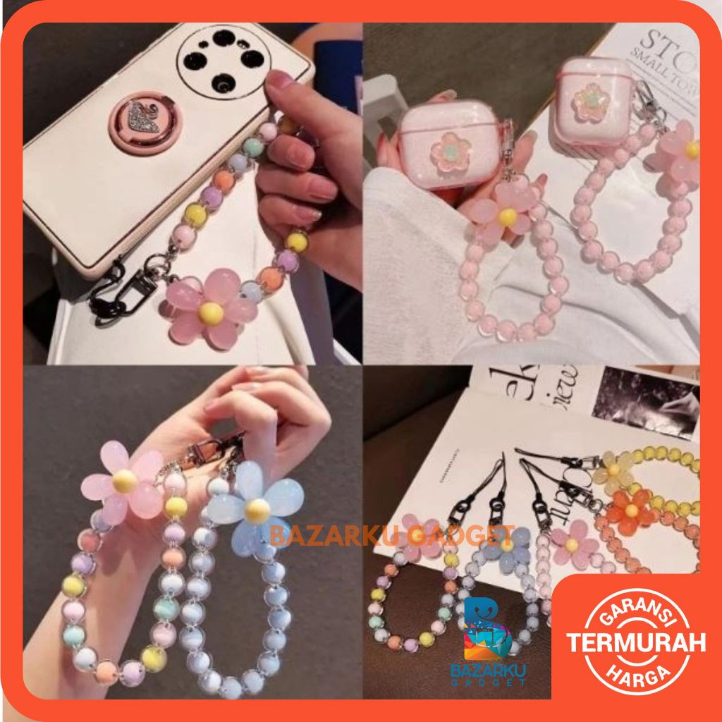 Jual Strap Hp Gantungan Hp Manik Manik Strap Hp Manik Manik Beads ...