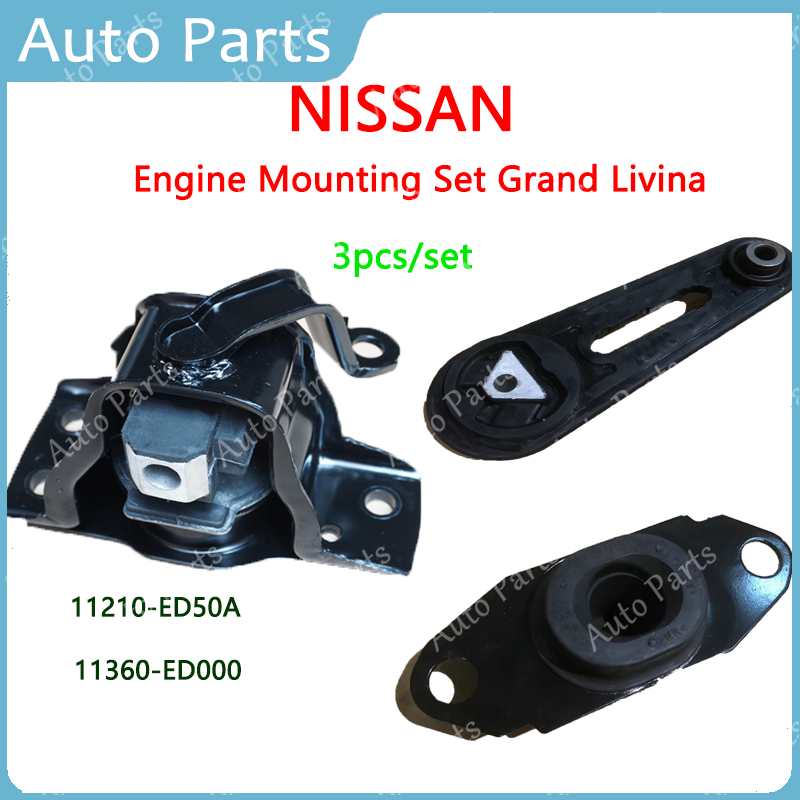 Jual 1 SET Engine Mounting Set Nissan Grand Livina Xgear L10 L11 1500cc ...